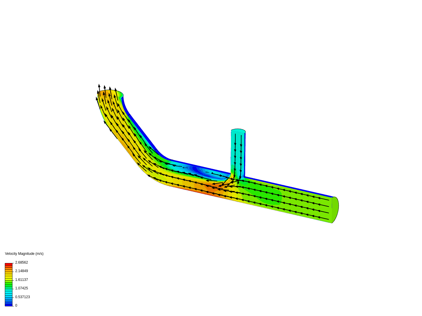 Tutorial 2: Pipe junction flow by tkane | SimScale