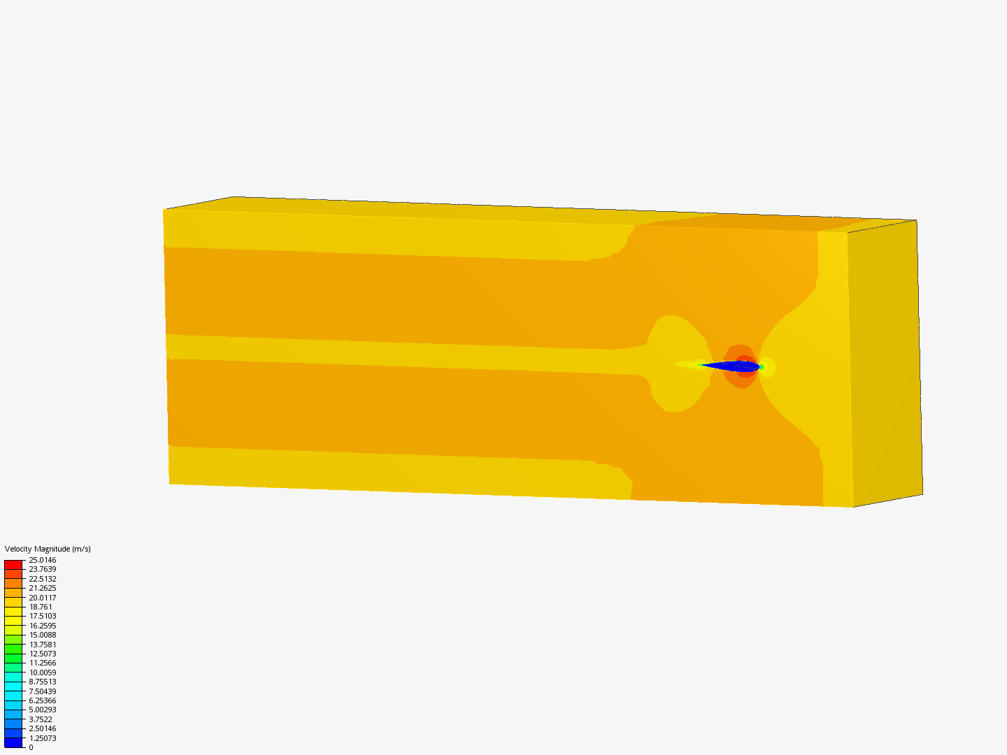Vertical Tail Drag Analysis by tking4091 | SimScale