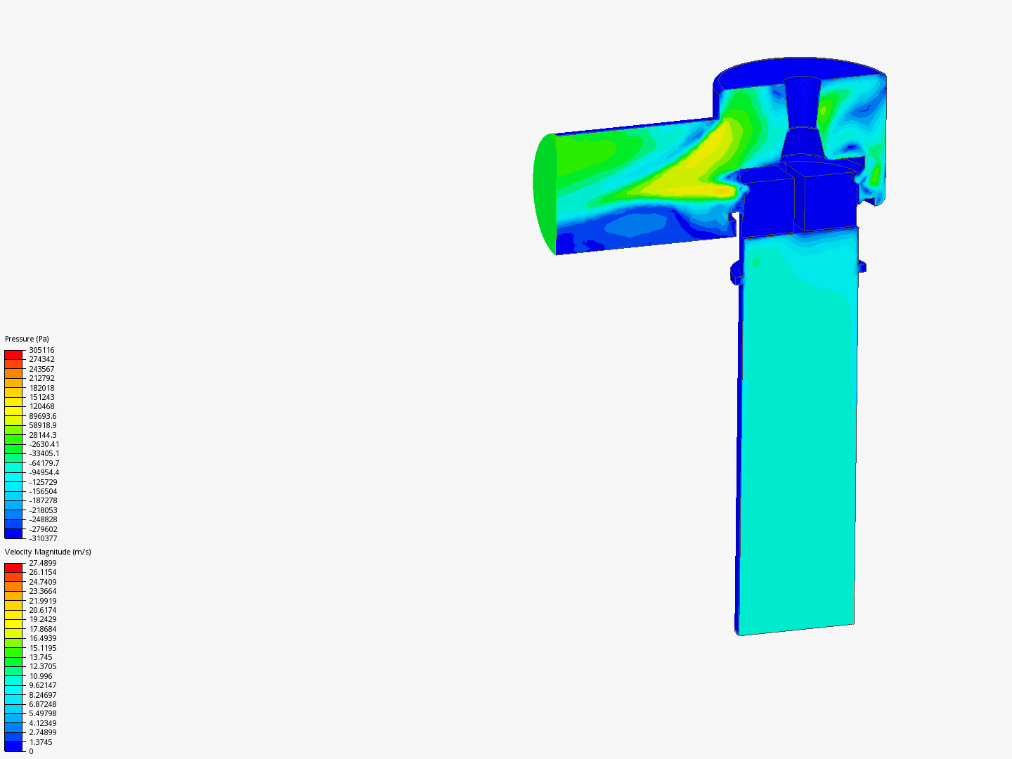 Tutorial: Fluid Flow Through a Valve by tlotherington | SimScale