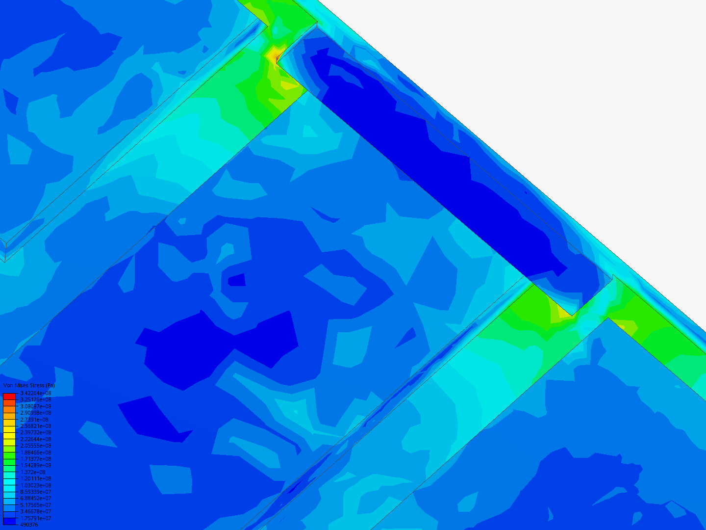 Steel Floor w Walls by tma132 | SimScale