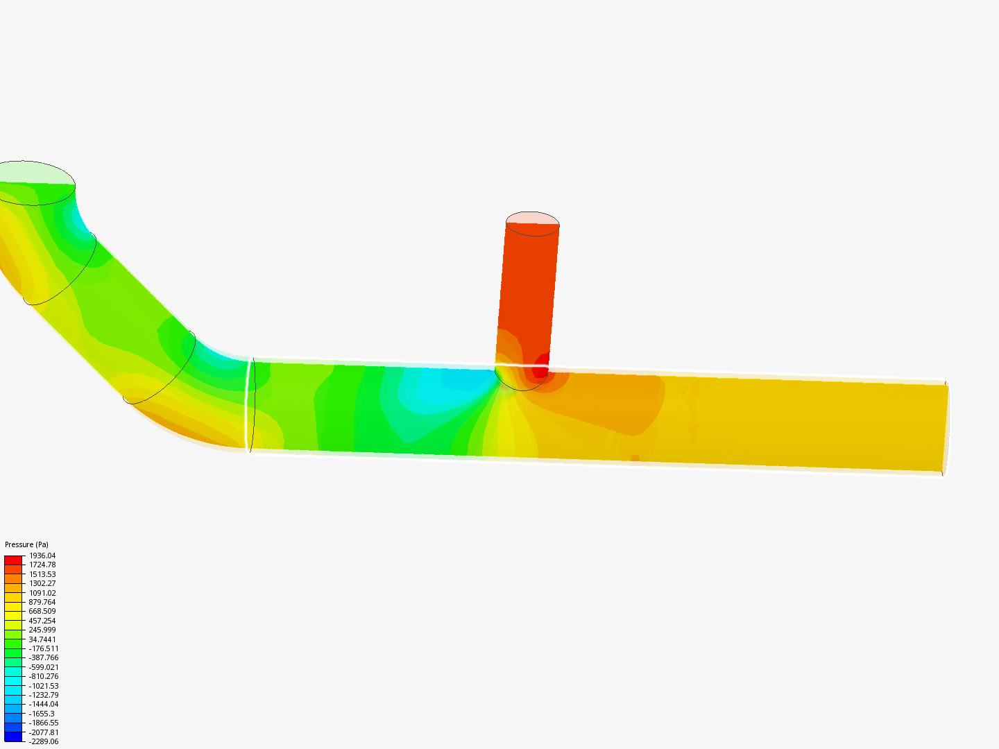Tutorial 2: Pipe junction flow by tom_preston | SimScale