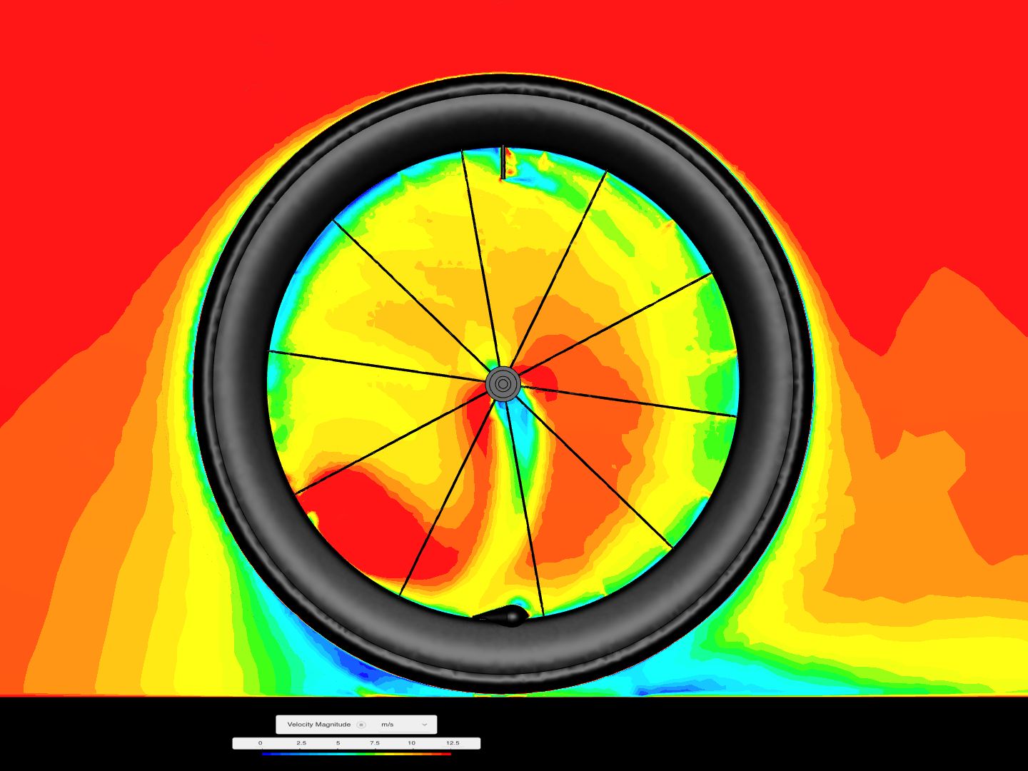 MRF Wheel With Weight (V3) by tpinol | SimScale