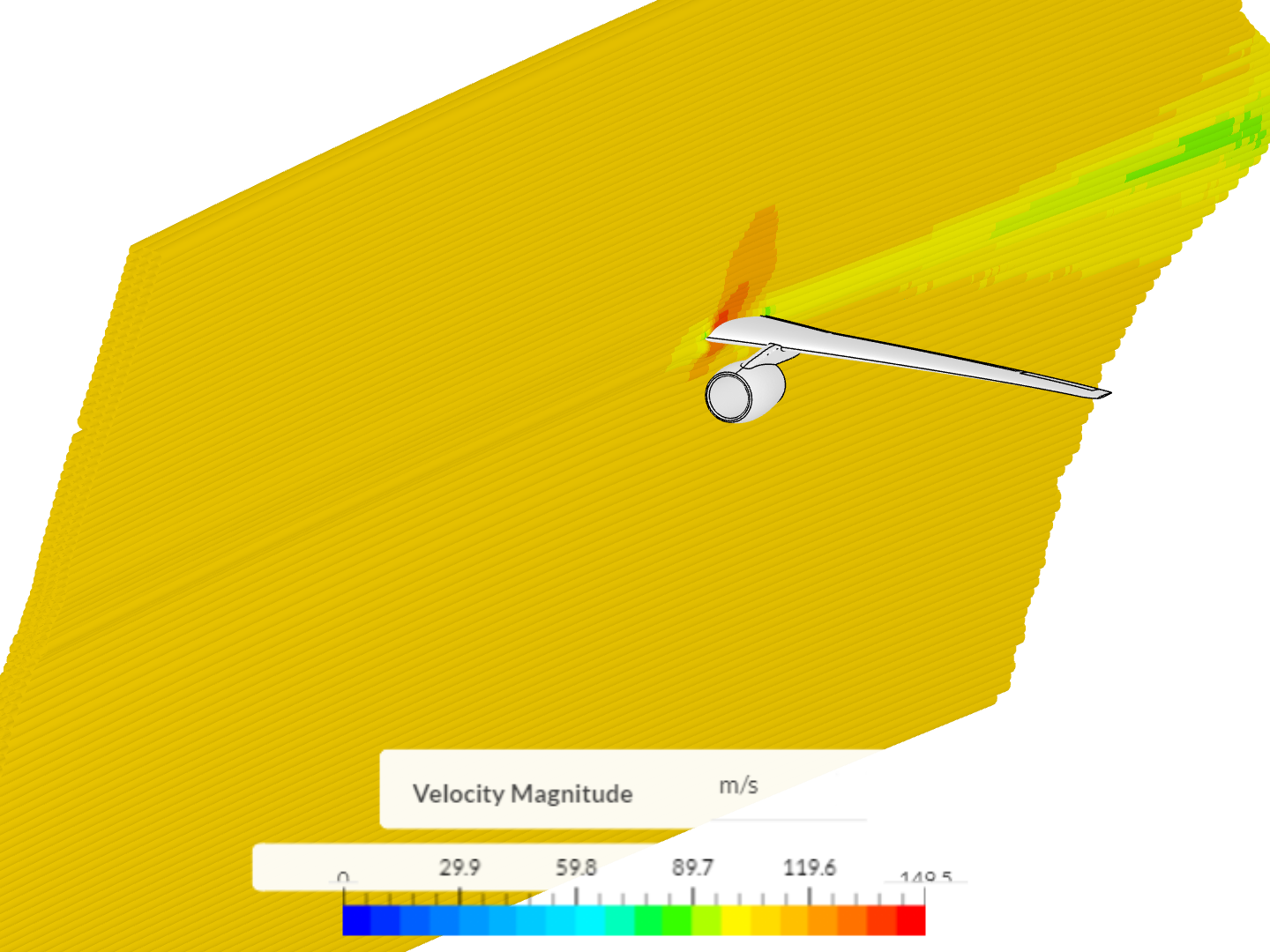Tutorial: Compressible Flow Around a Wing by tsadon | SimScale