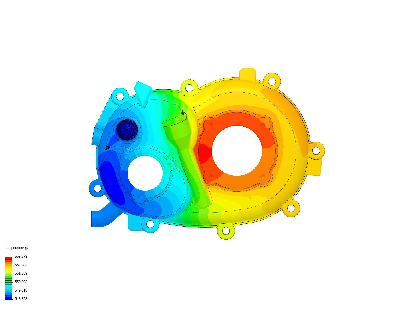 Tutorial 3: Differential casing thermal analysis by tve20mema06 | SimScale