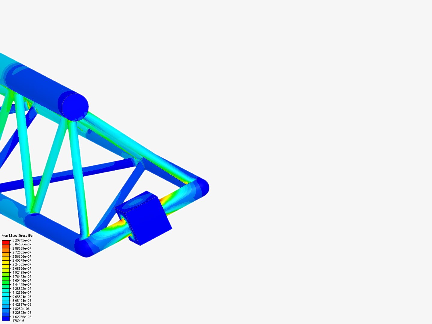 Tutorial - Linear static analysis of a crane by u20me156 | SimScale