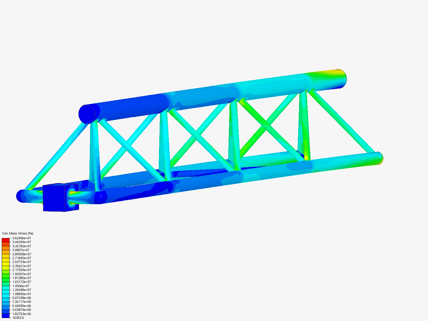 Tutorial - Linear static analysis of a crane by ubaldepaulo | SimScale