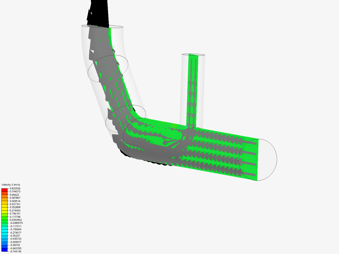 Tutorial 2: Pipe junction flow - Copy by username_05 | SimScale