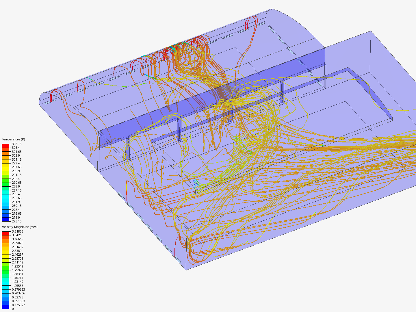 Diffusion d'Air Hall Bassin St Maxime by v_roagna | SimScale
