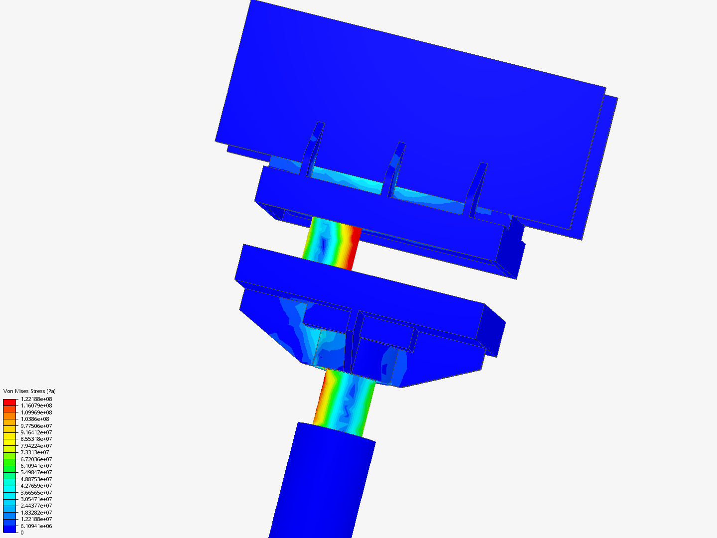 Tutorial 1: Connecting rod stress analysis by vaillyth | SimScale