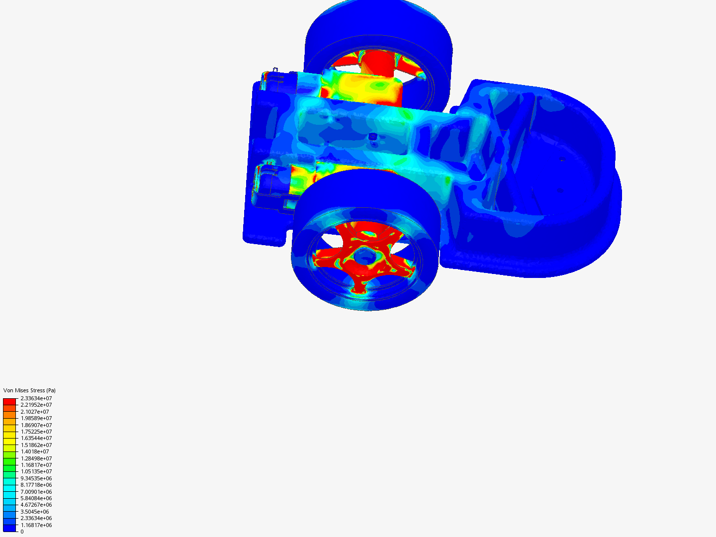 Chassi para Carrinho by valdemir14msp | SimScale
