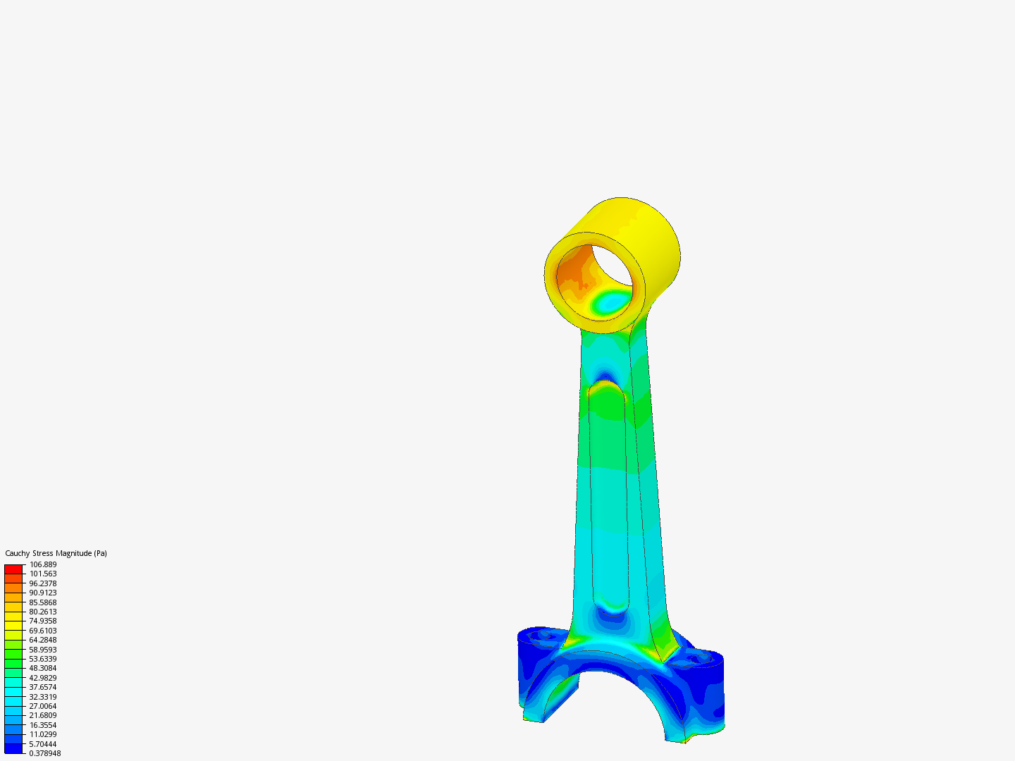 CONNECTING ROD - Copy by vbhalerao | SimScale