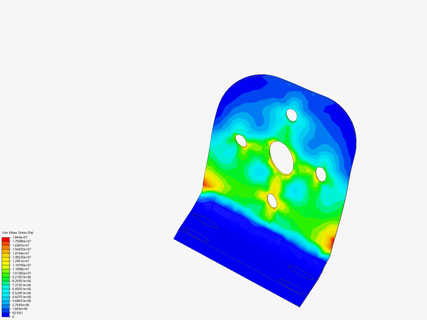 Motor_Mount by vernon123 | SimScale
