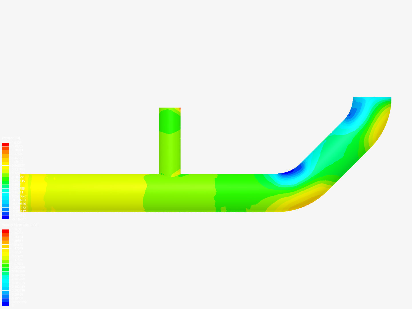 Tutorial 2: Pipe junction flow by villadsemil020 | SimScale