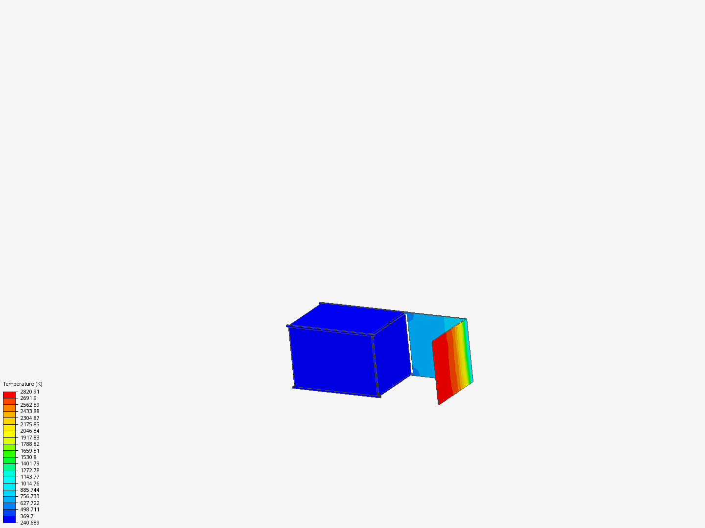 Cubesat thermal analysis with Deployable Sun Shade by vkaja | SimScale