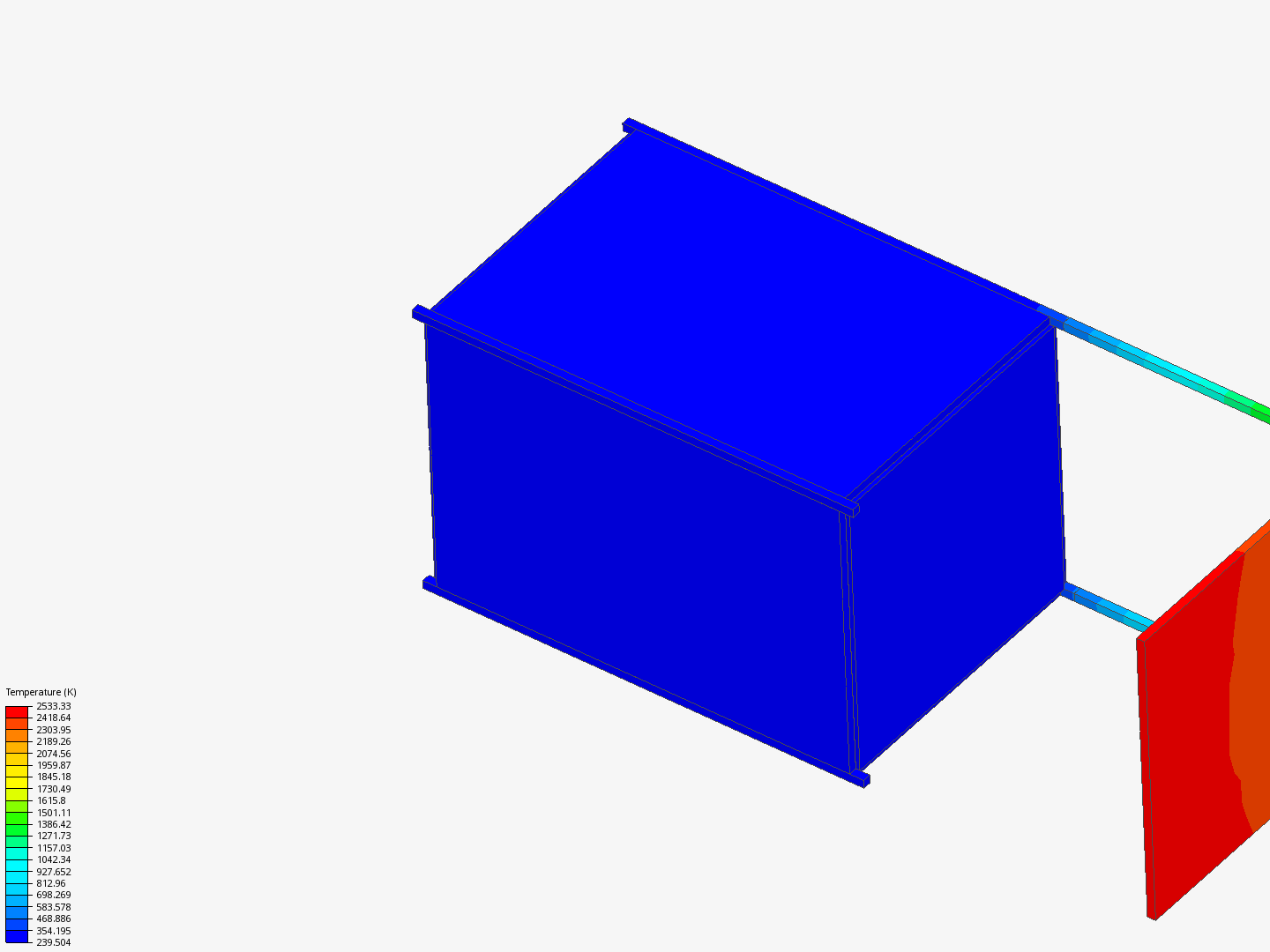 CubeSat Thermal Analysis with Deployable Shade by vkaja | SimScale