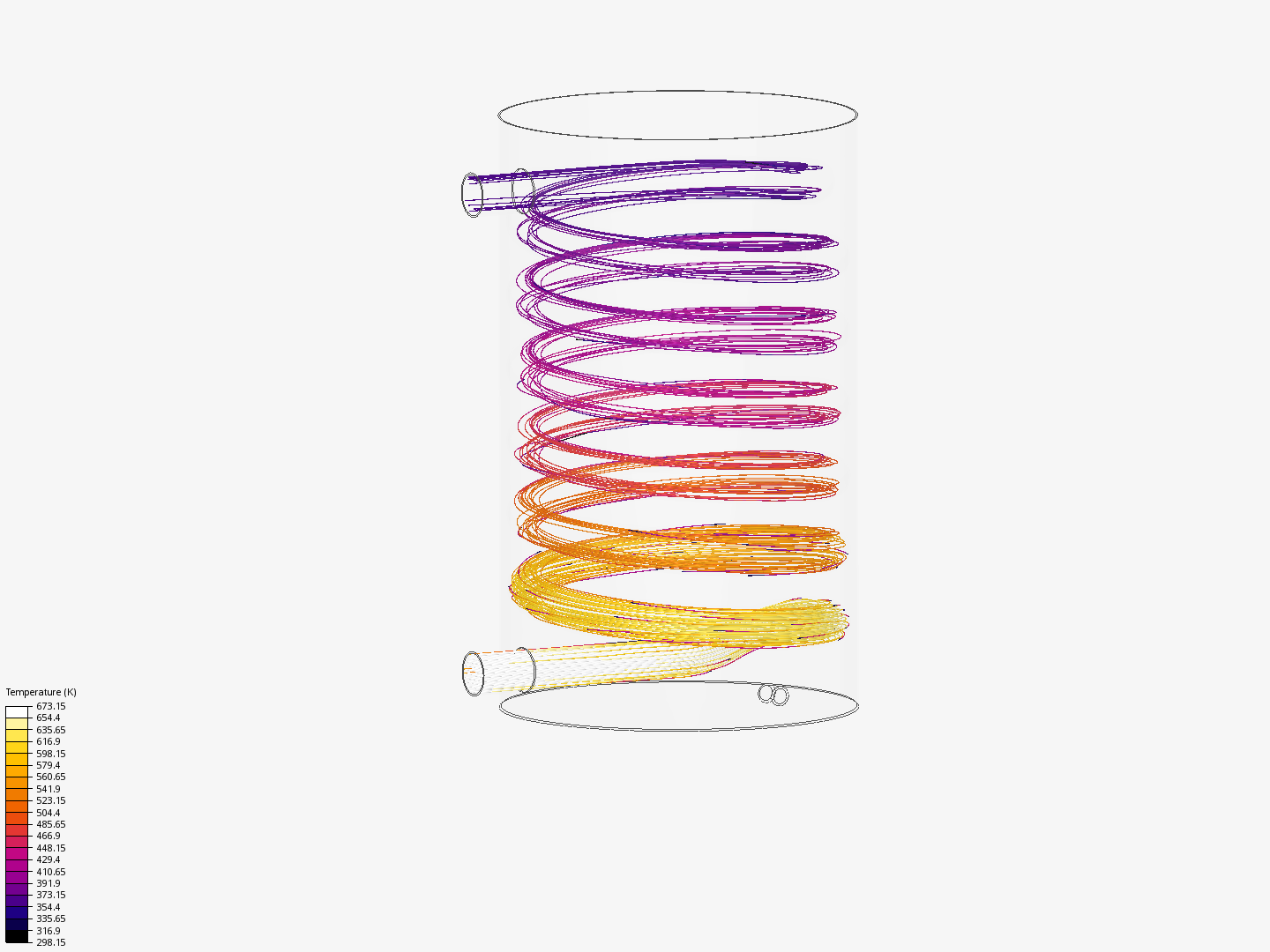 Heat Exchanger - Shell and Tube - - Copy by vrutkauskas | SimScale