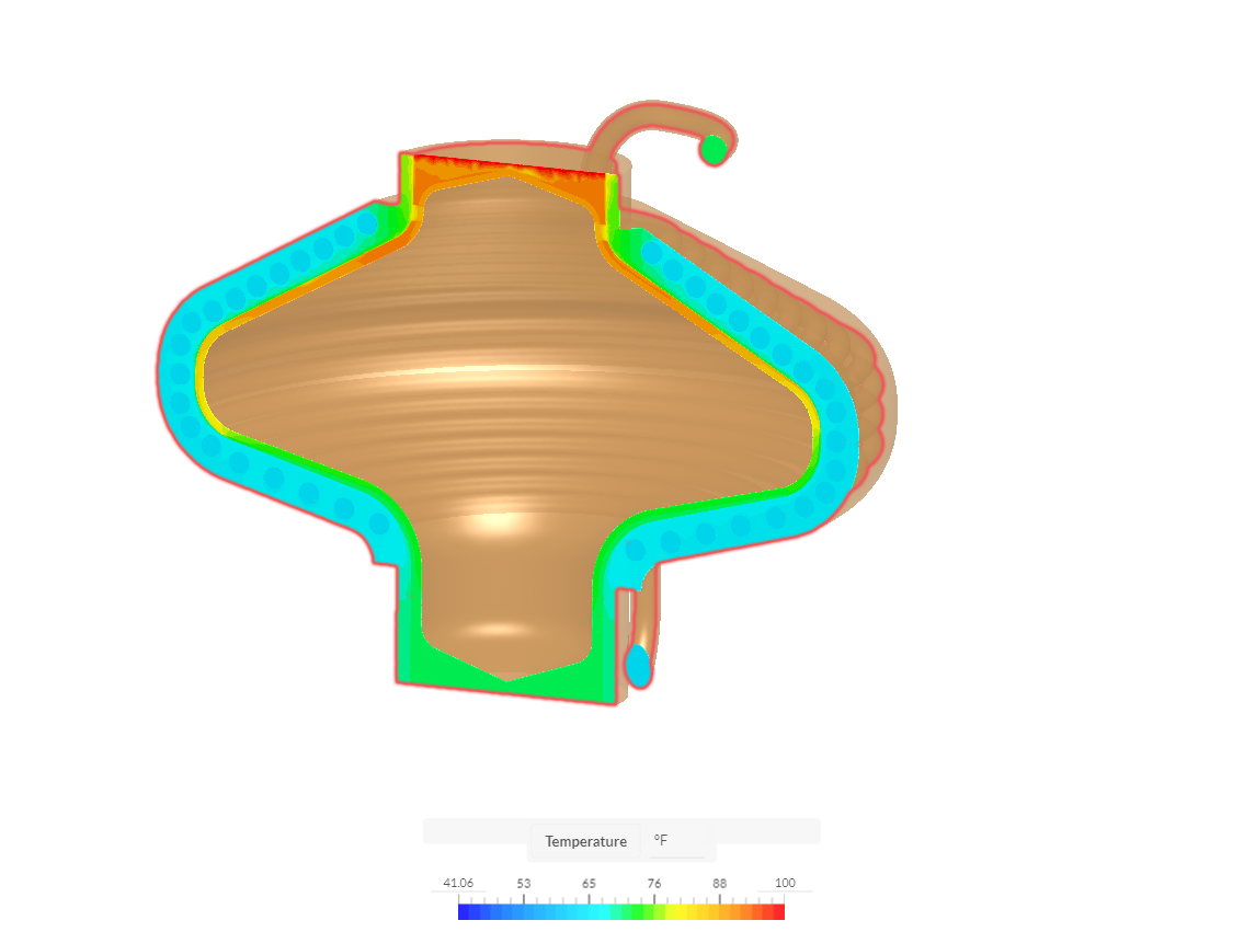 Shell flow heat exchanger CHT - Copy by vrutkauskas | SimScale