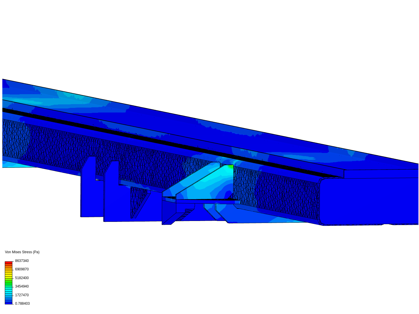 beam stress analysis by vseerala | SimScale