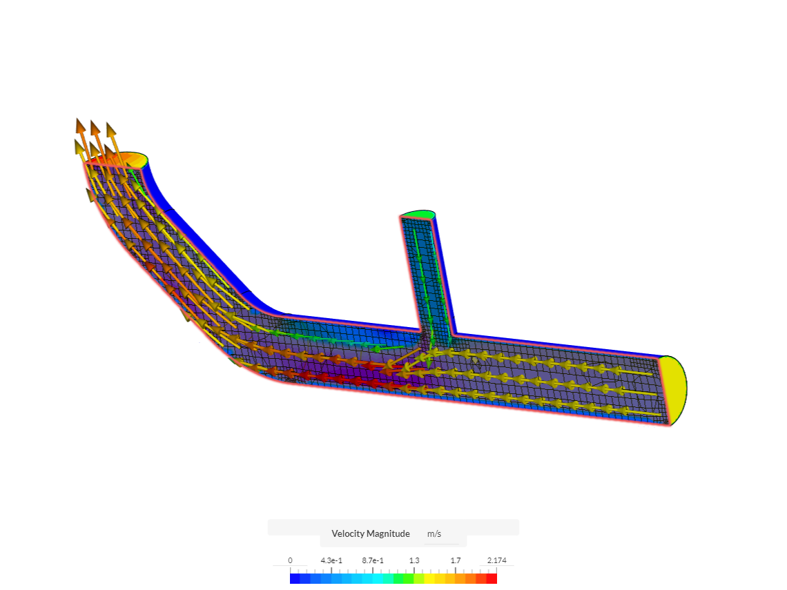 Tutorial 2: Pipe junction flow by vtalimi | SimScale