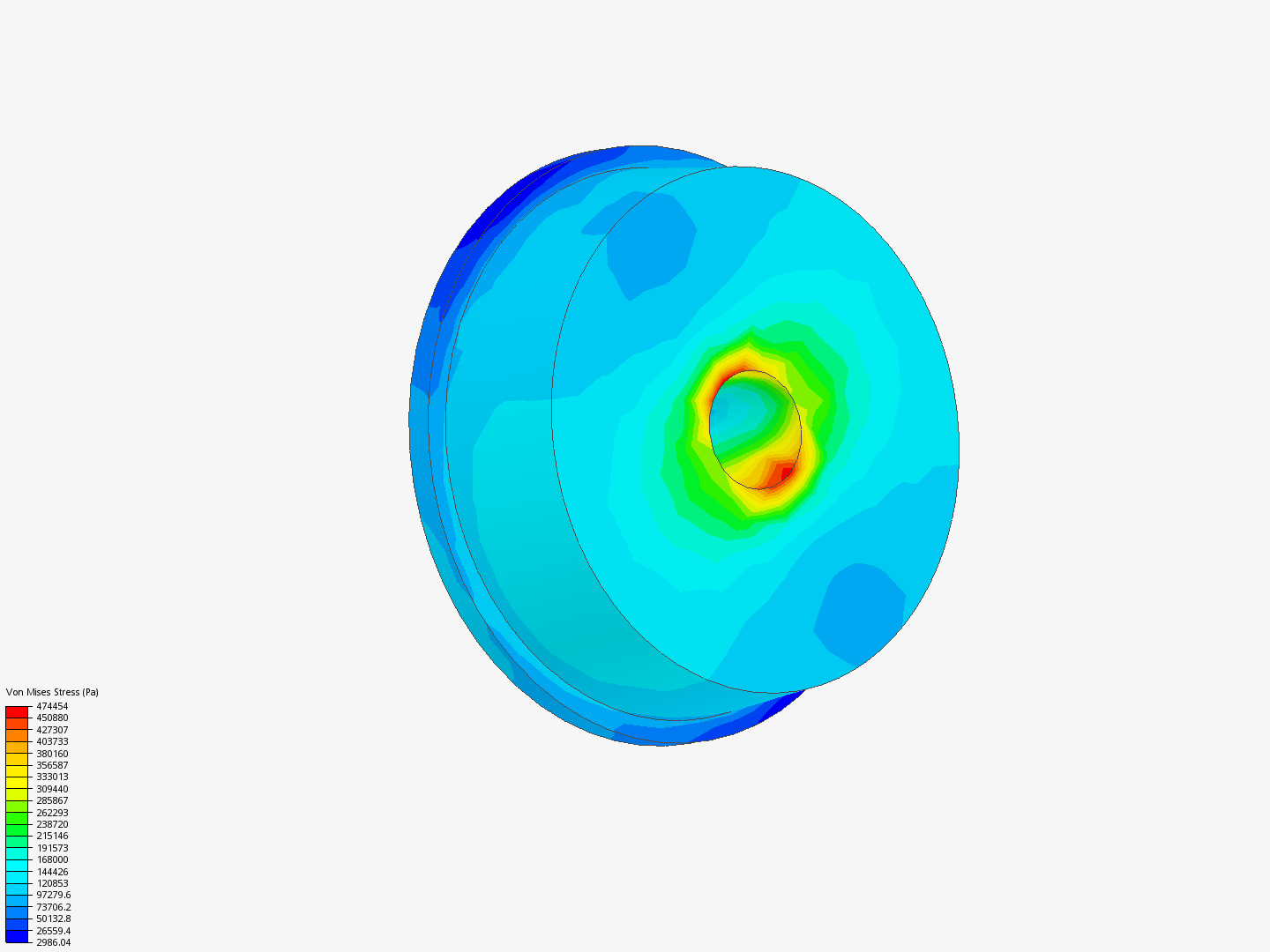 trolley wheel by vteku | SimScale