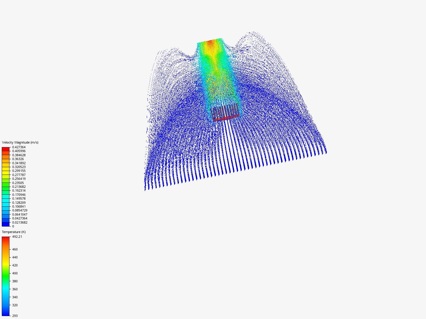 heat_sink_and_tile by vwalker | SimScale