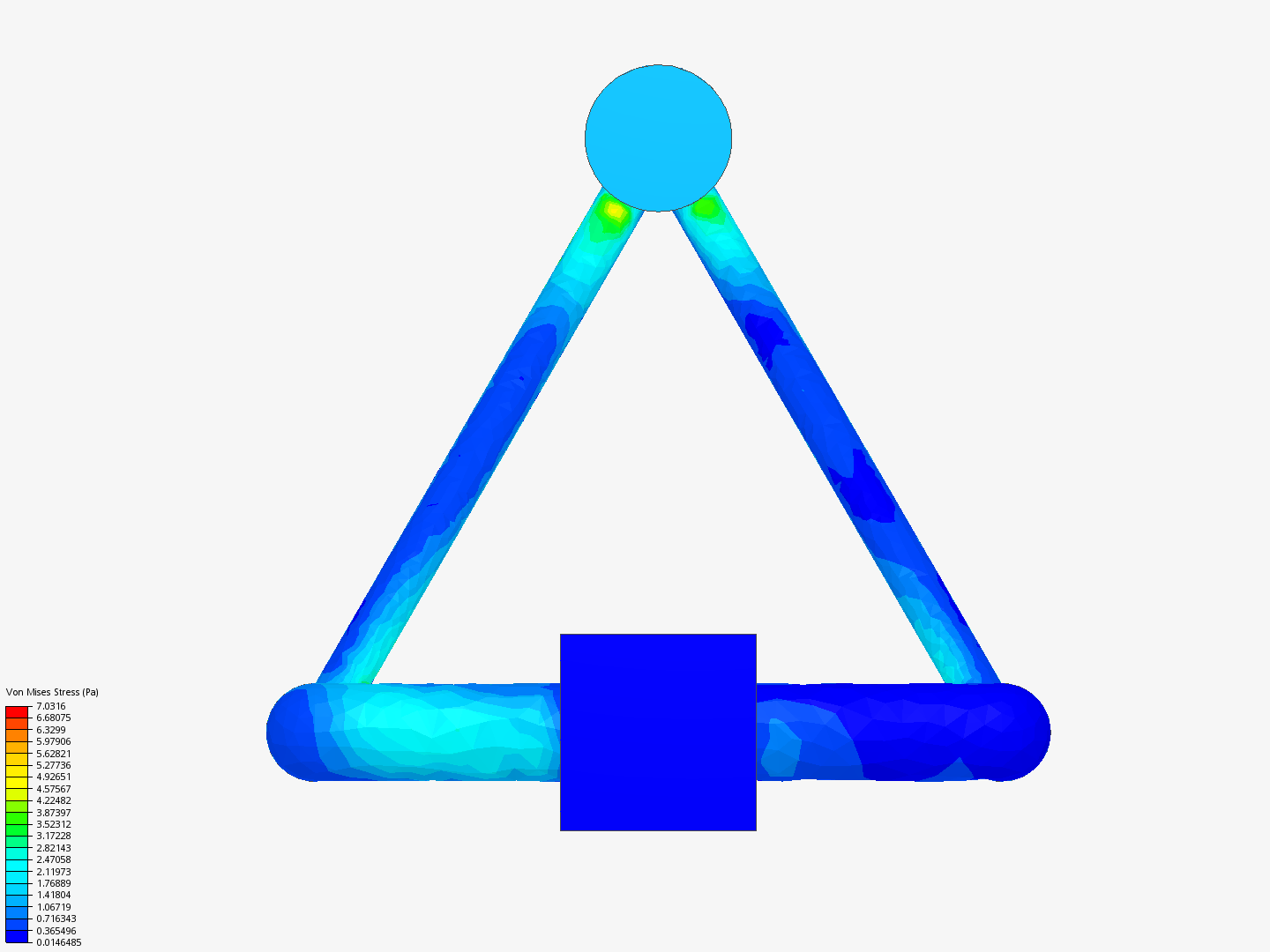 Tutorial - Linear static analysis of a crane by wakemydream | SimScale