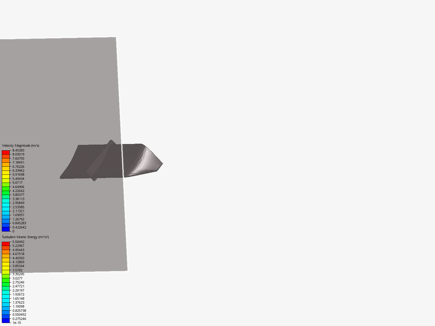 wing v3 high pitch angle by warlord5552471 | SimScale