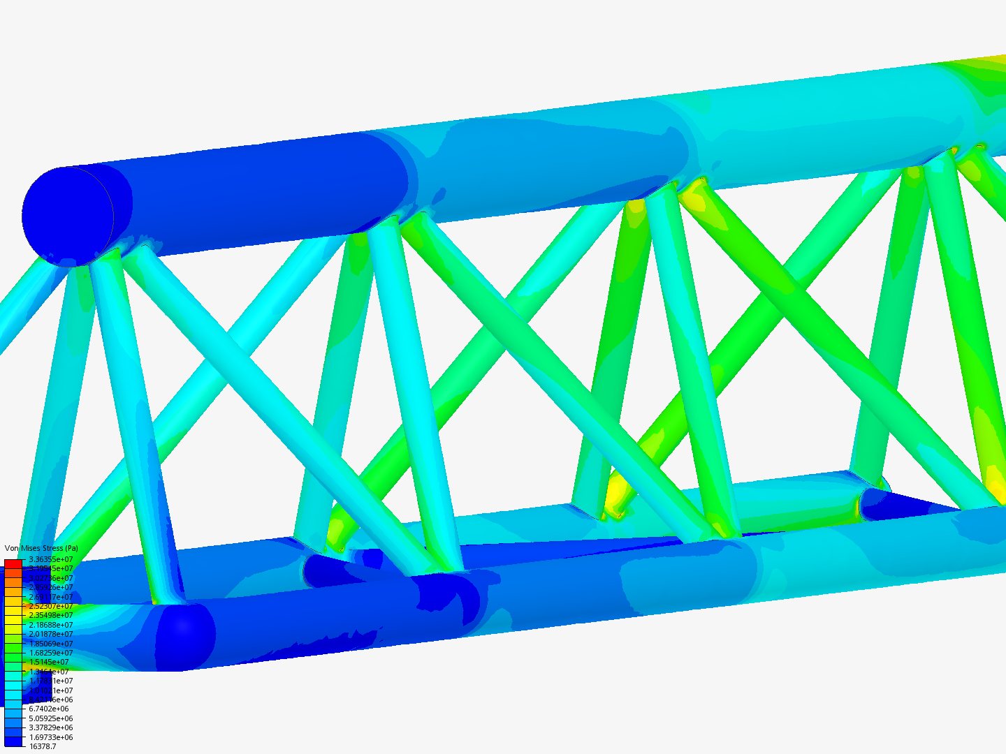 Tutorial - Linear static analysis of a crane by waustwick | SimScale