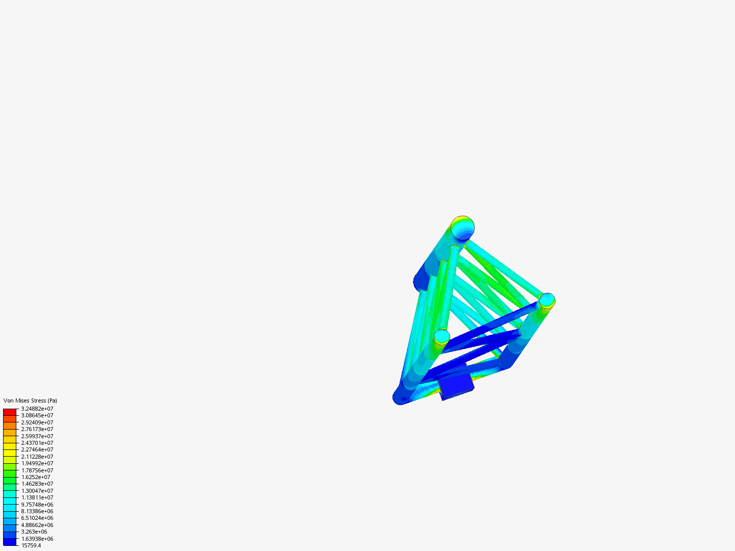 Tutorial - Linear static analysis of a crane by wbarbi | SimScale