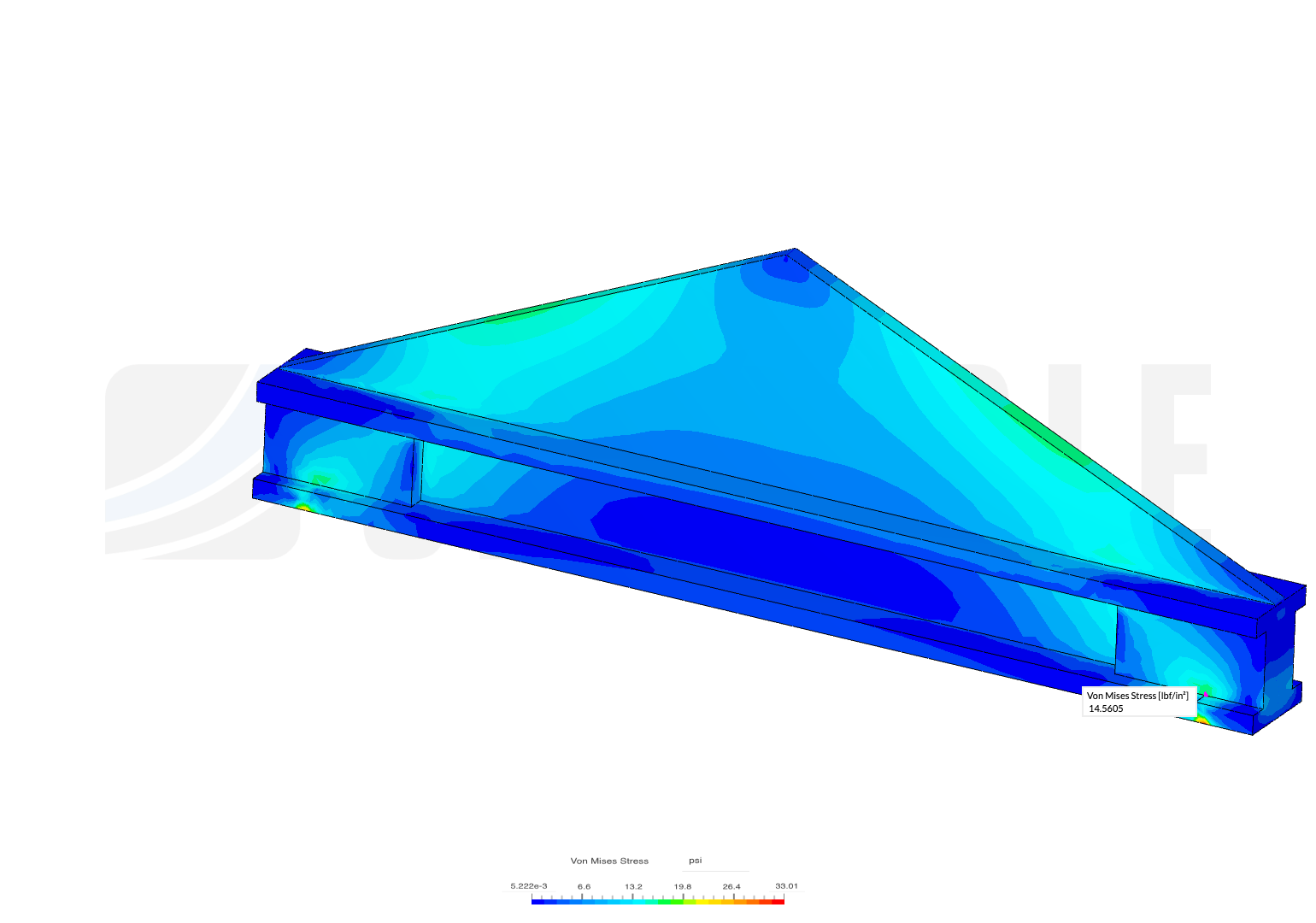 Truss Beam, I-Beam Bottom, 1 in Shear Brace, 12 in Height, Extended ...