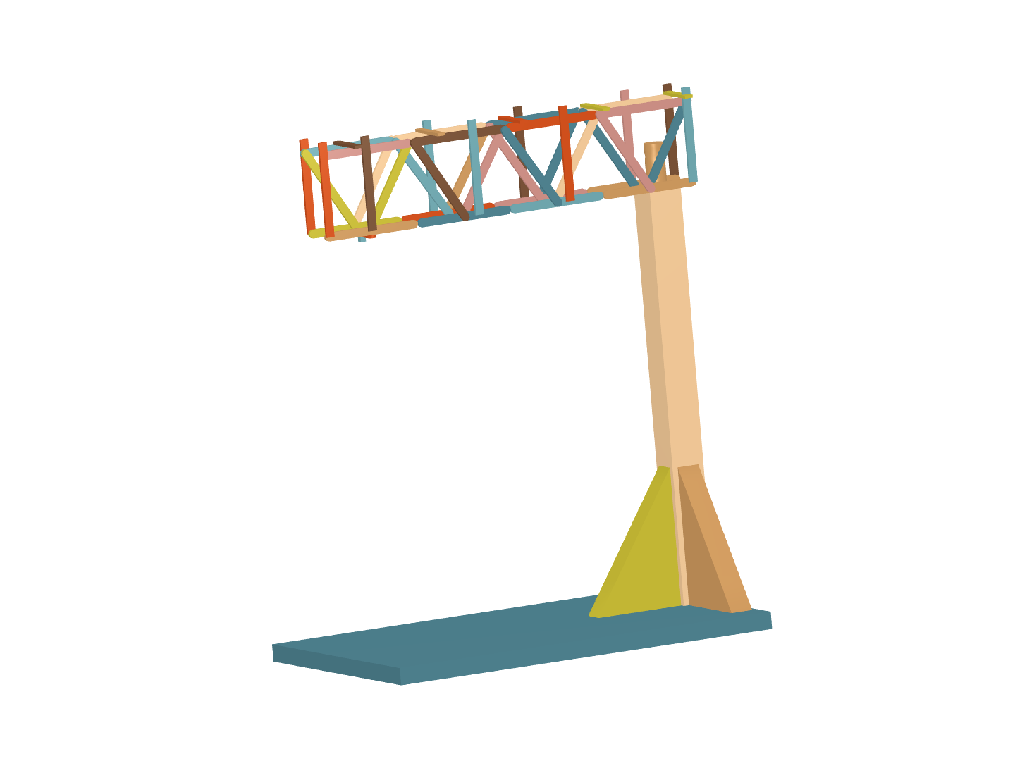 Crane strain by wilhun102 | SimScale