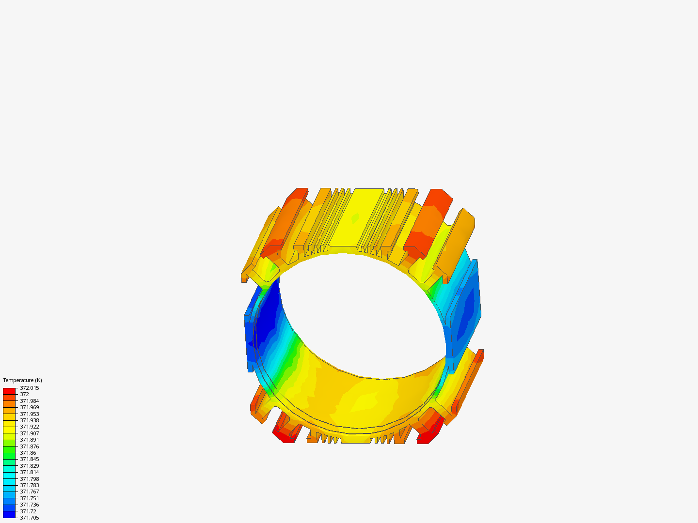 Motor Case (Initial) by wwijittemee | SimScale