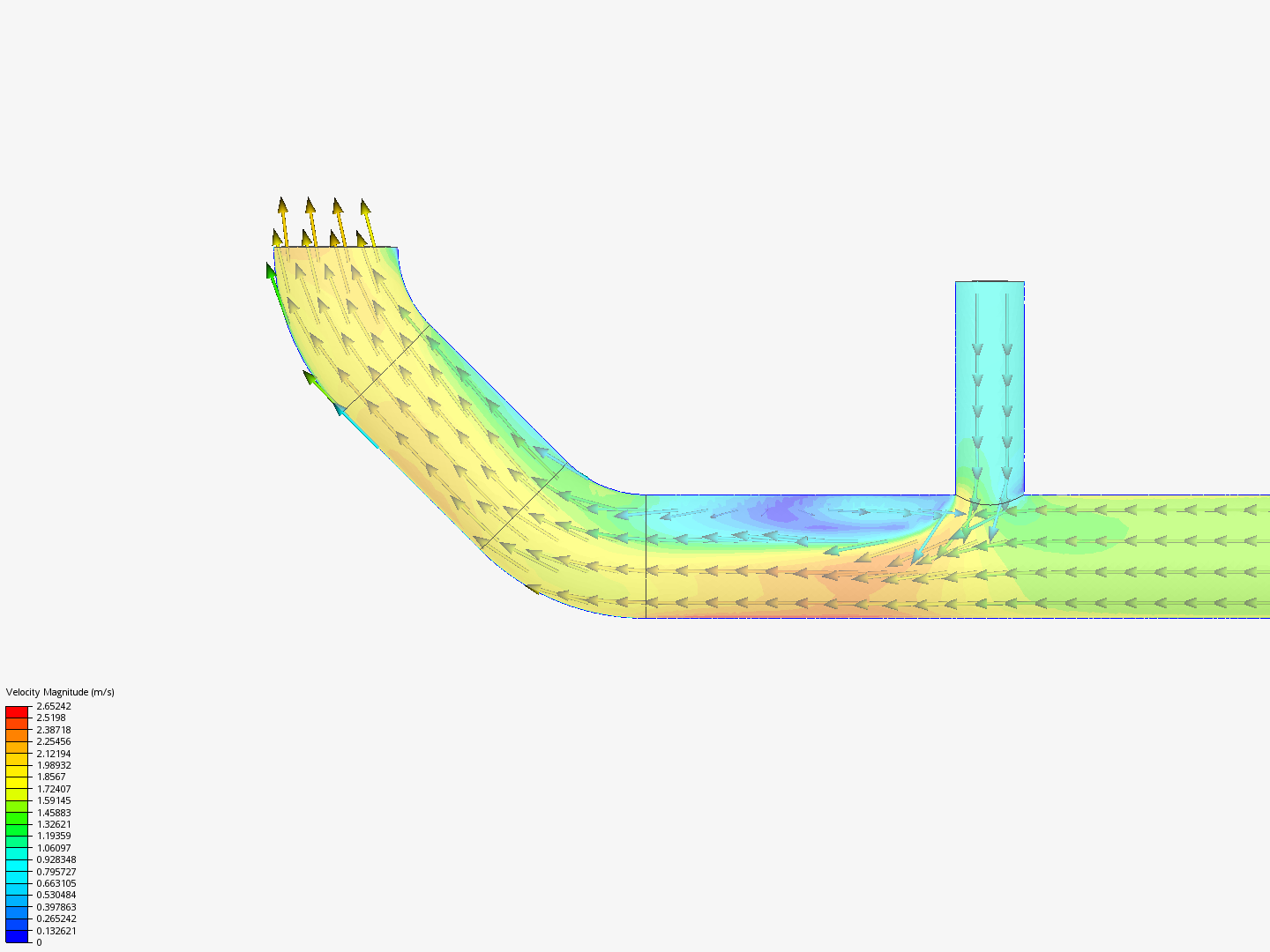 Tutorial 2: Pipe junction flow by wwilliamson | SimScale