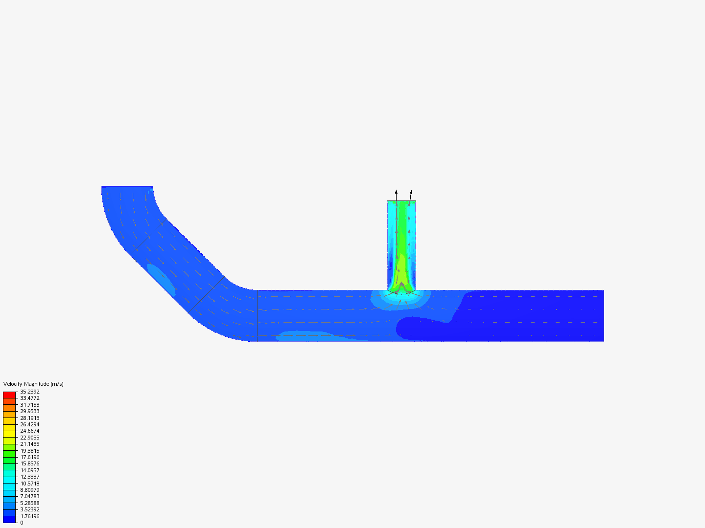 Pipe Junction Model - Automation - Copy by xbox | SimScale