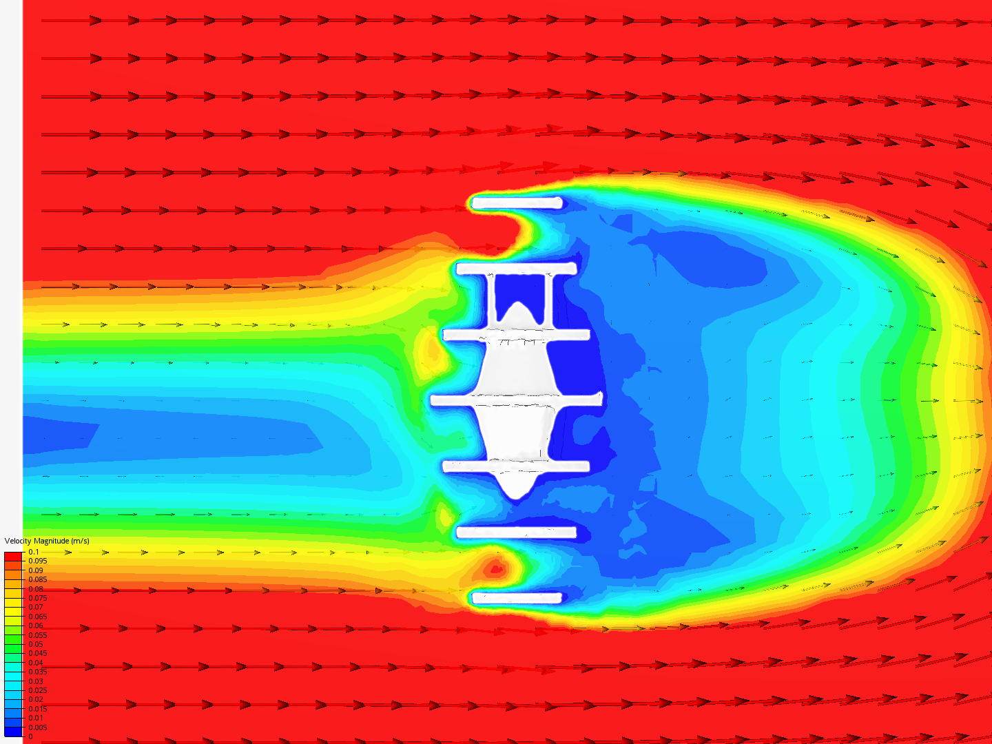 Rod with ridges by xilin | SimScale