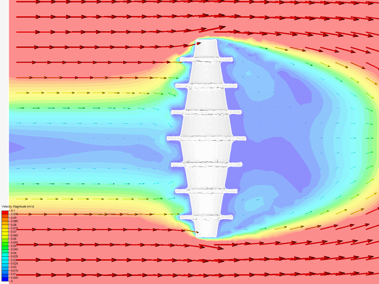 Rod with ridges - Copy by xilinL | SimScale