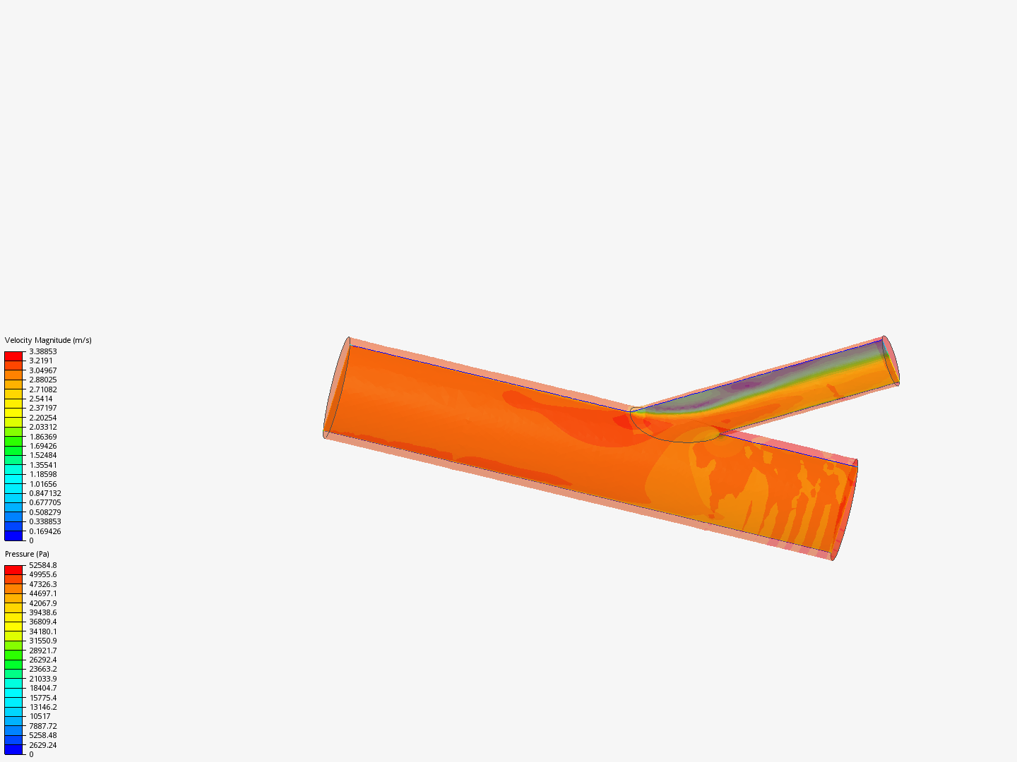 Conduite fluide by yadou | SimScale