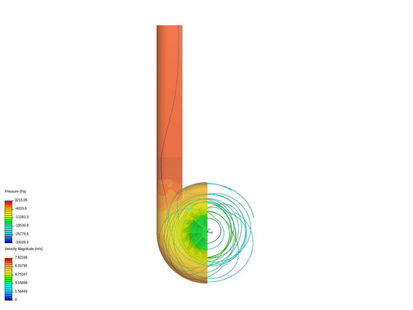 CFD Pump Refined by yagiwal | SimScale