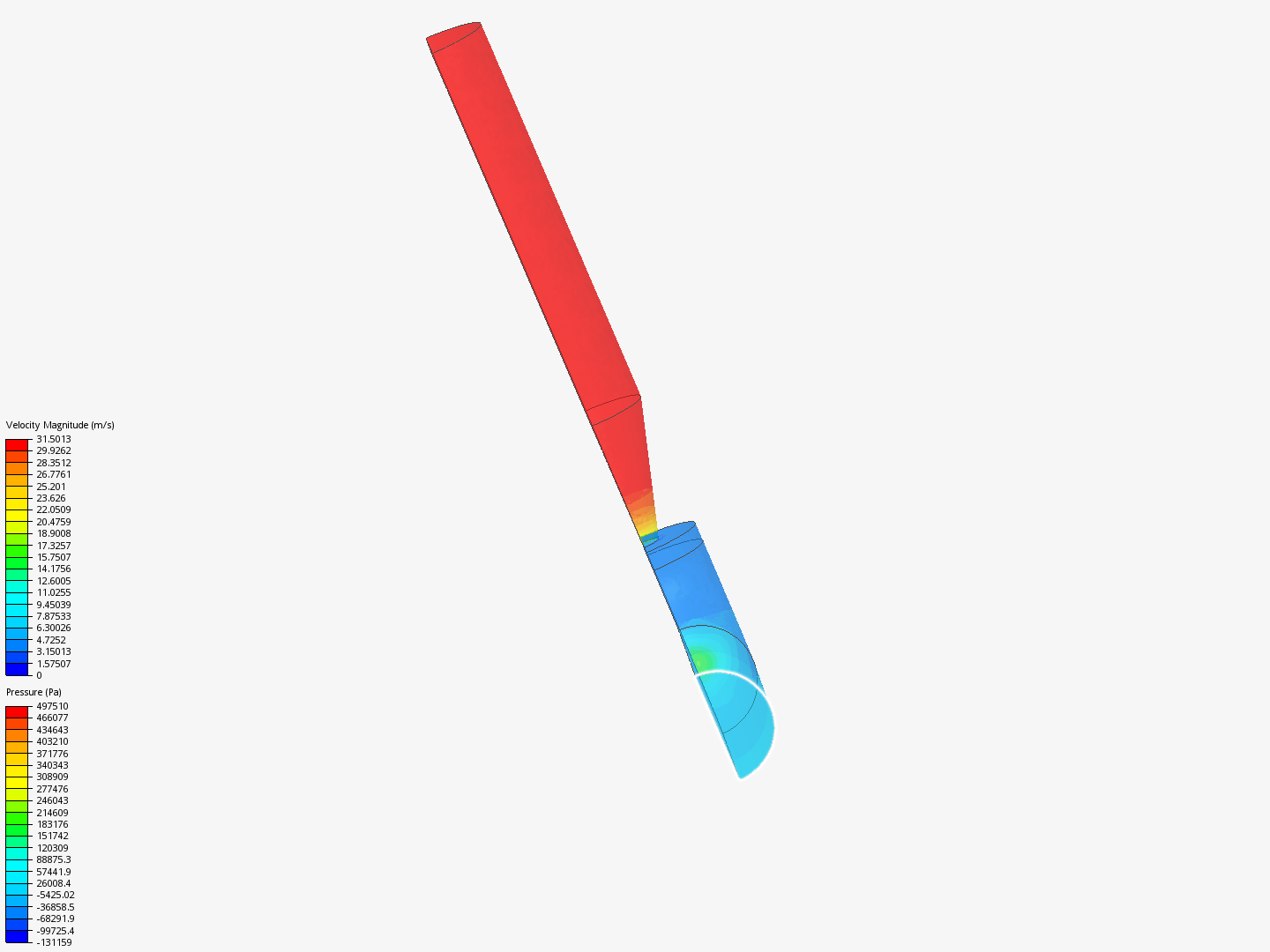 Modified Valve Design by yanamone | SimScale