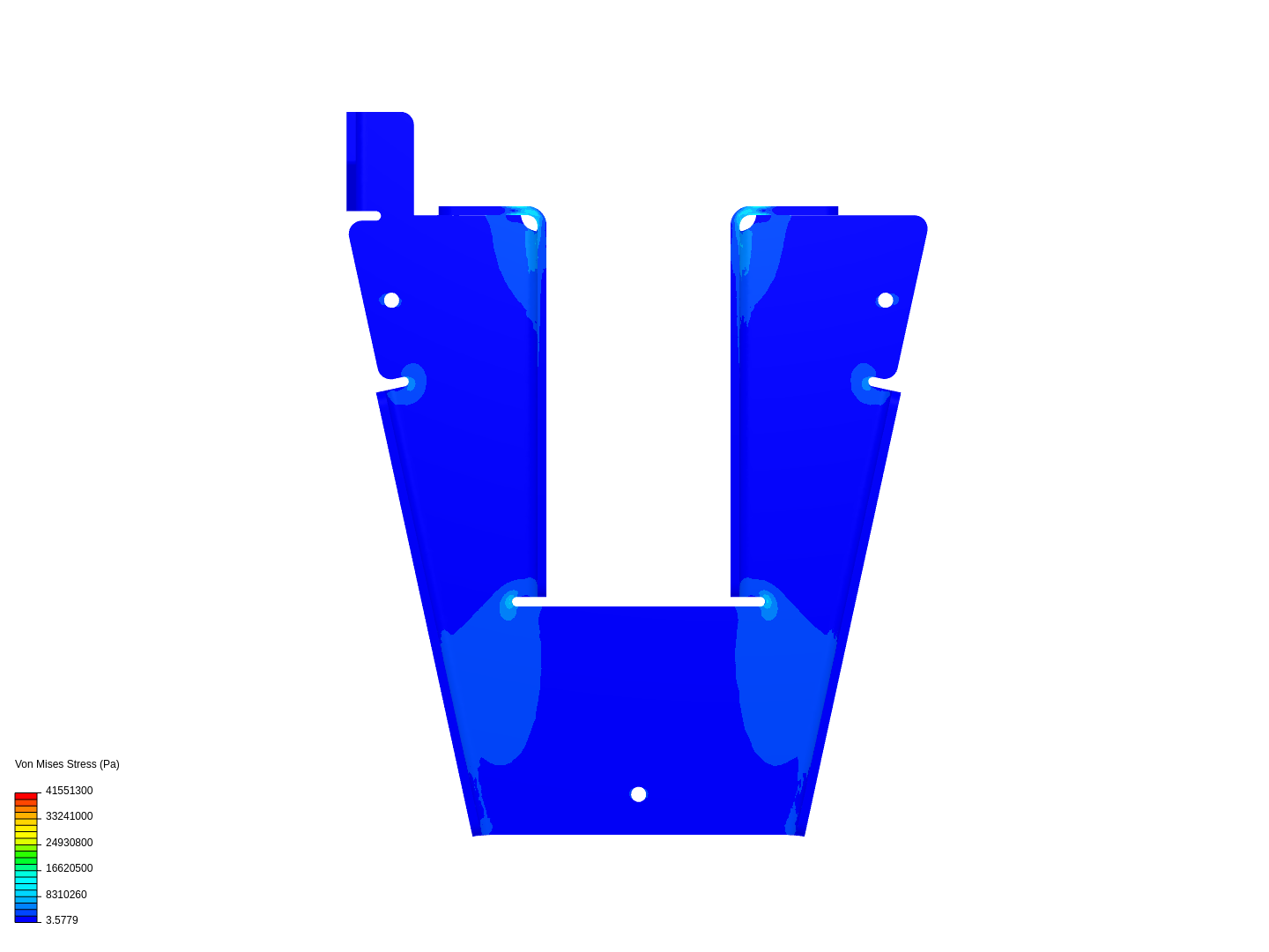 Bed Support by yangay1124 | SimScale