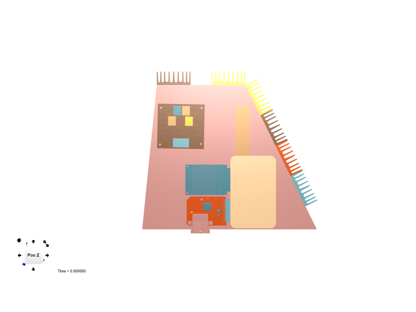 Electronics Circuit Box Thermal Simulation by yash_shah | SimScale