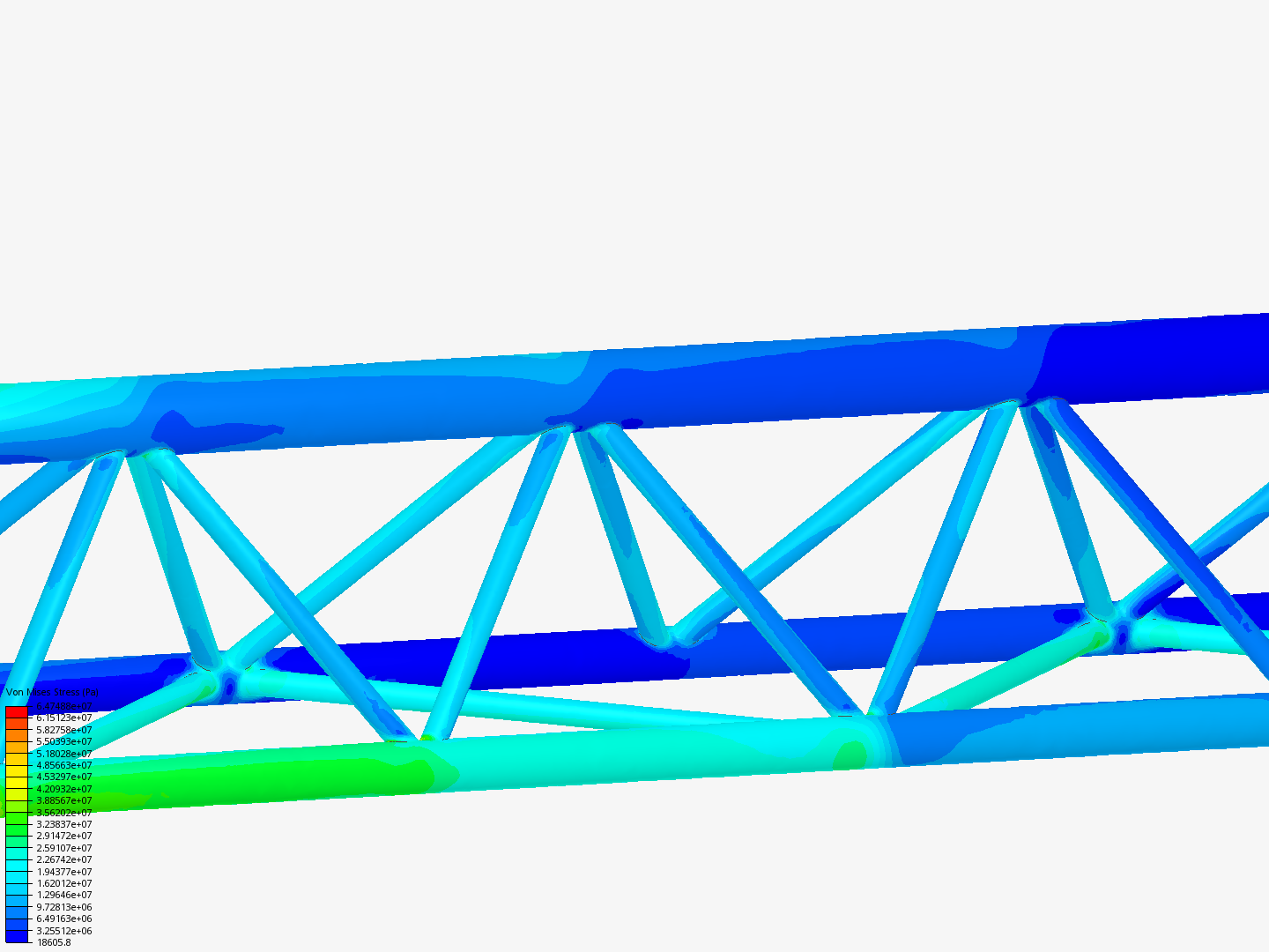 Tutorial - Linear static analysis of a crane by yatsumho1208 | SimScale