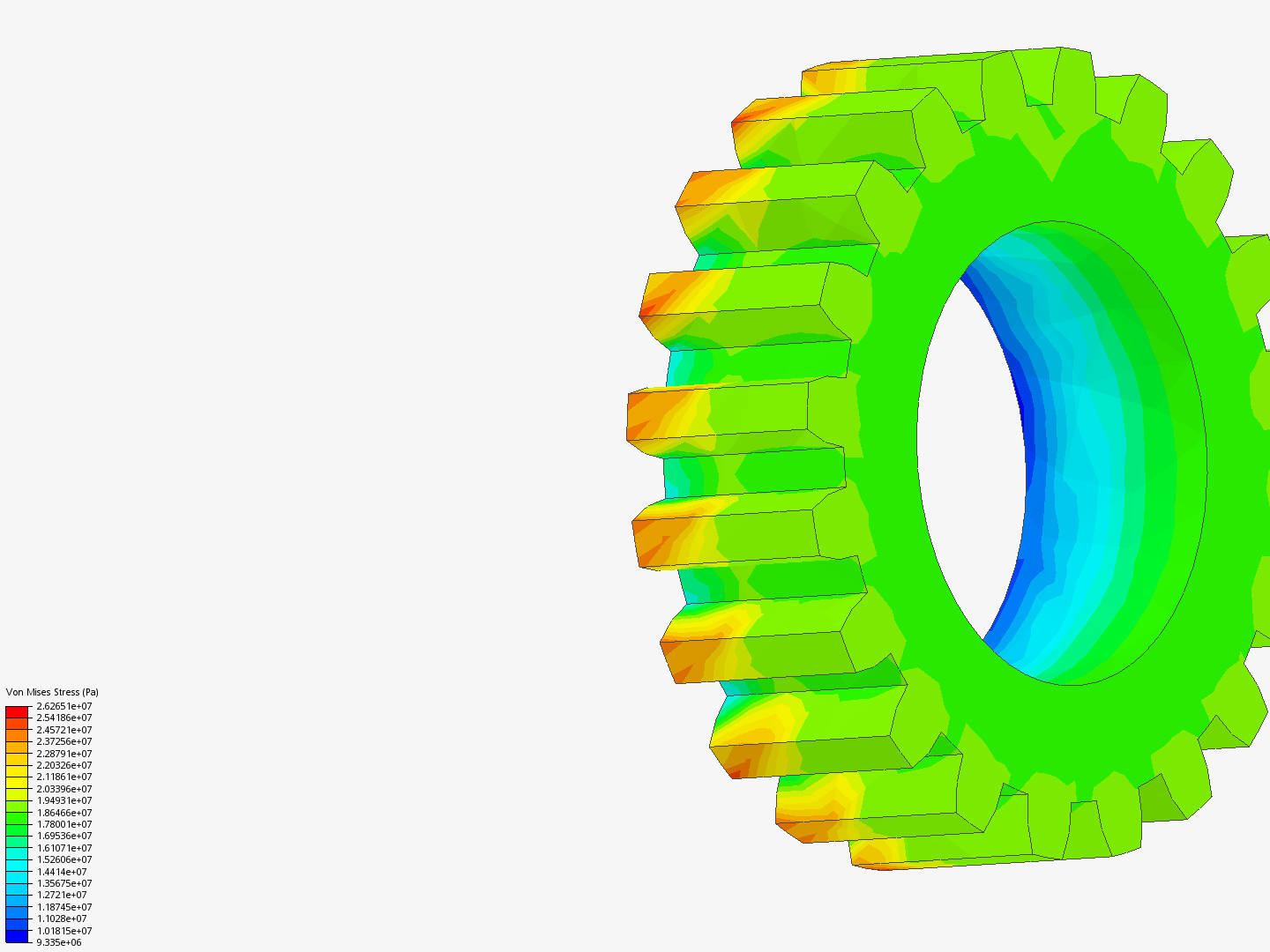 spur gear by ysigalingging | SimScale