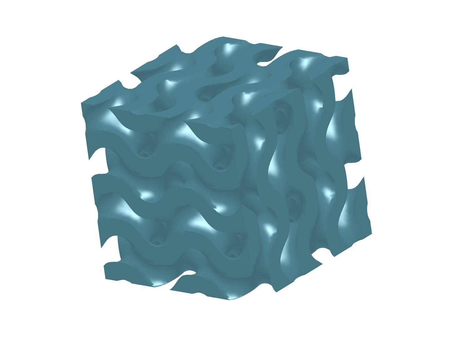 Gyroid_statik_50 by yuhao_wang | SimScale