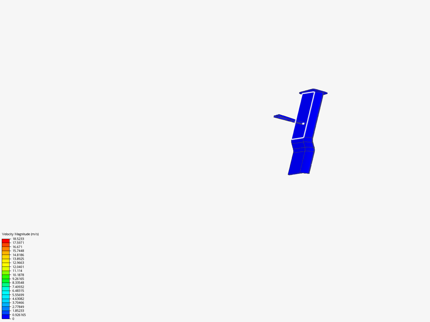 airflow around a gt car spoiler-coursera cfd 03/23 by zhamadi | SimScale