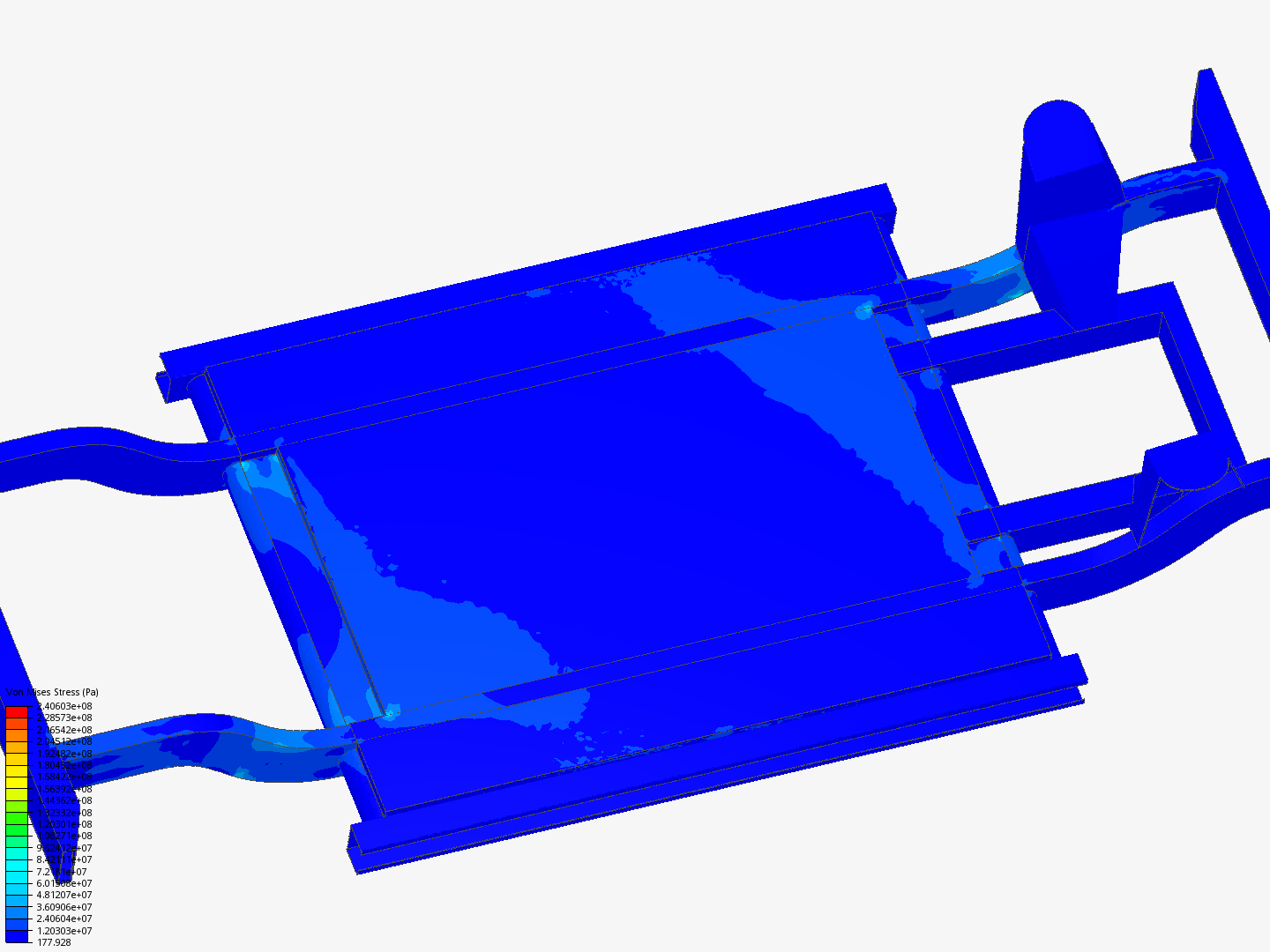 Ladder frame A001 by zvuk | SimScale