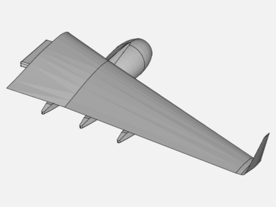 Plane Wing Simulation by aguy | SimScale