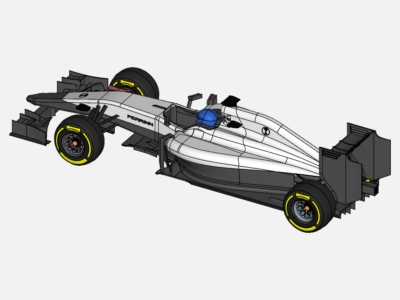 F1 car by tymitchell100 | SimScale