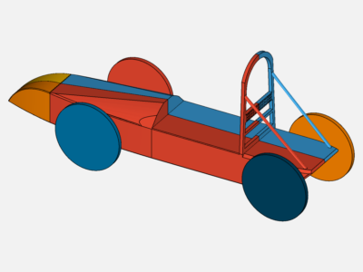Greenpower Simple Car Model Aerodynamics Test - Copy by AzAke | SimScale