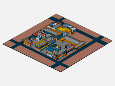 Urban analysis by mpozo | SimScale